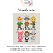 Mini Friends Cross Stitch Pattern, Friends Iconic Outfits Xstitch, Best ...