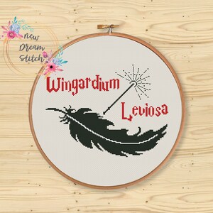 SET Magic Spell Cross Stitch Pattern, Wizard Spell, Wizarding World ...