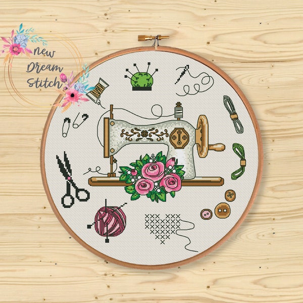 Machine Cross Stitch - Etsy