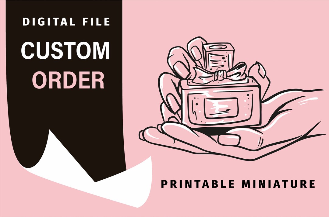 Christine - Printable Miniature - Etsy