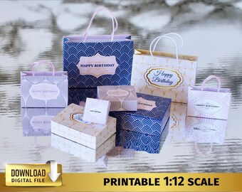 Mini Fedex Boxes Template Works on Cricut - Etsy