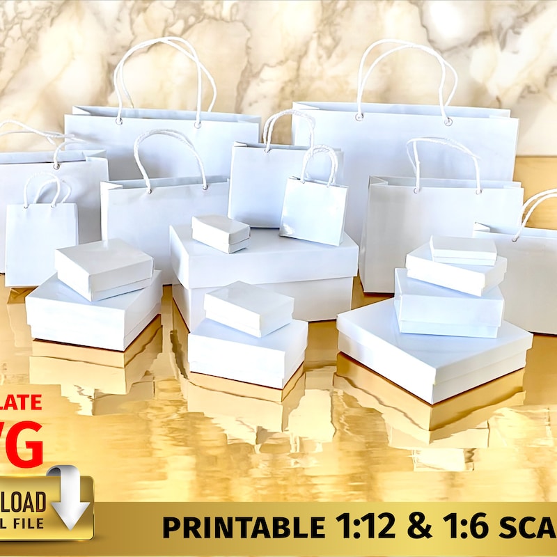 Doll House Gift Bags 1/12 - 60+ Gift Ideas for 2026