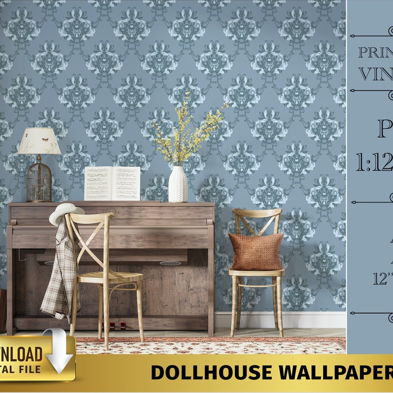 Dollhouse Wallpaper - Etsy
