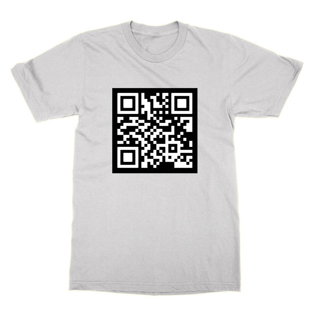 Rick Roll Prank QR Code T Shirt, Funny Joke Unisex Tshirt - Etsy