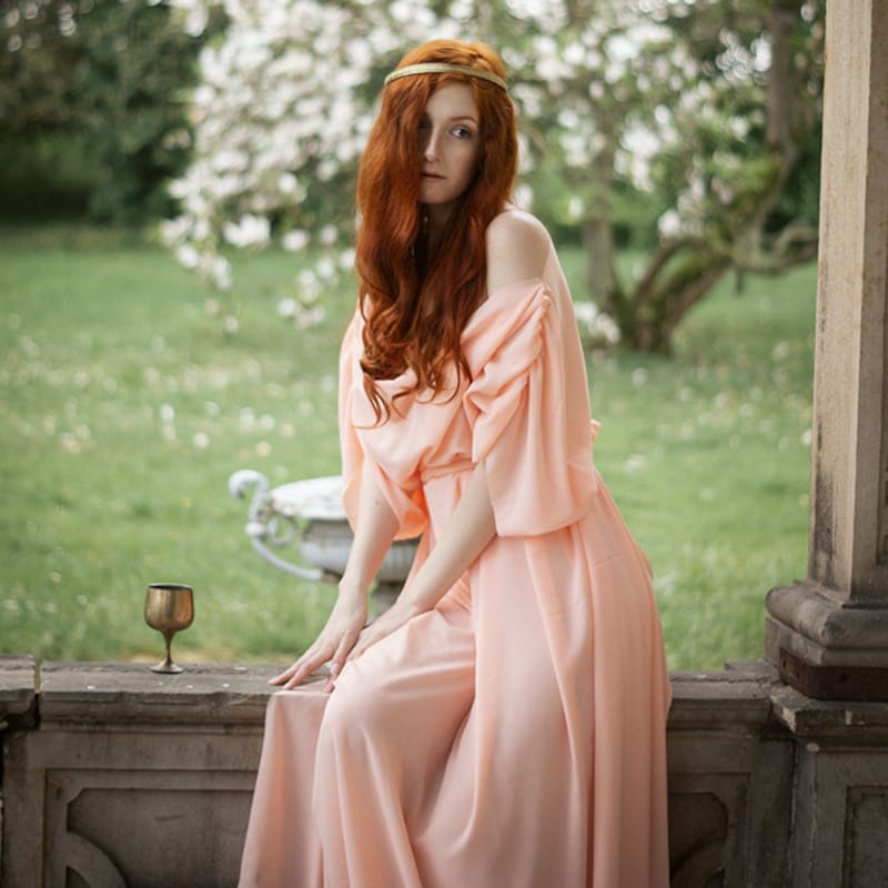 Pre Raphaelite Dress - Etsy
