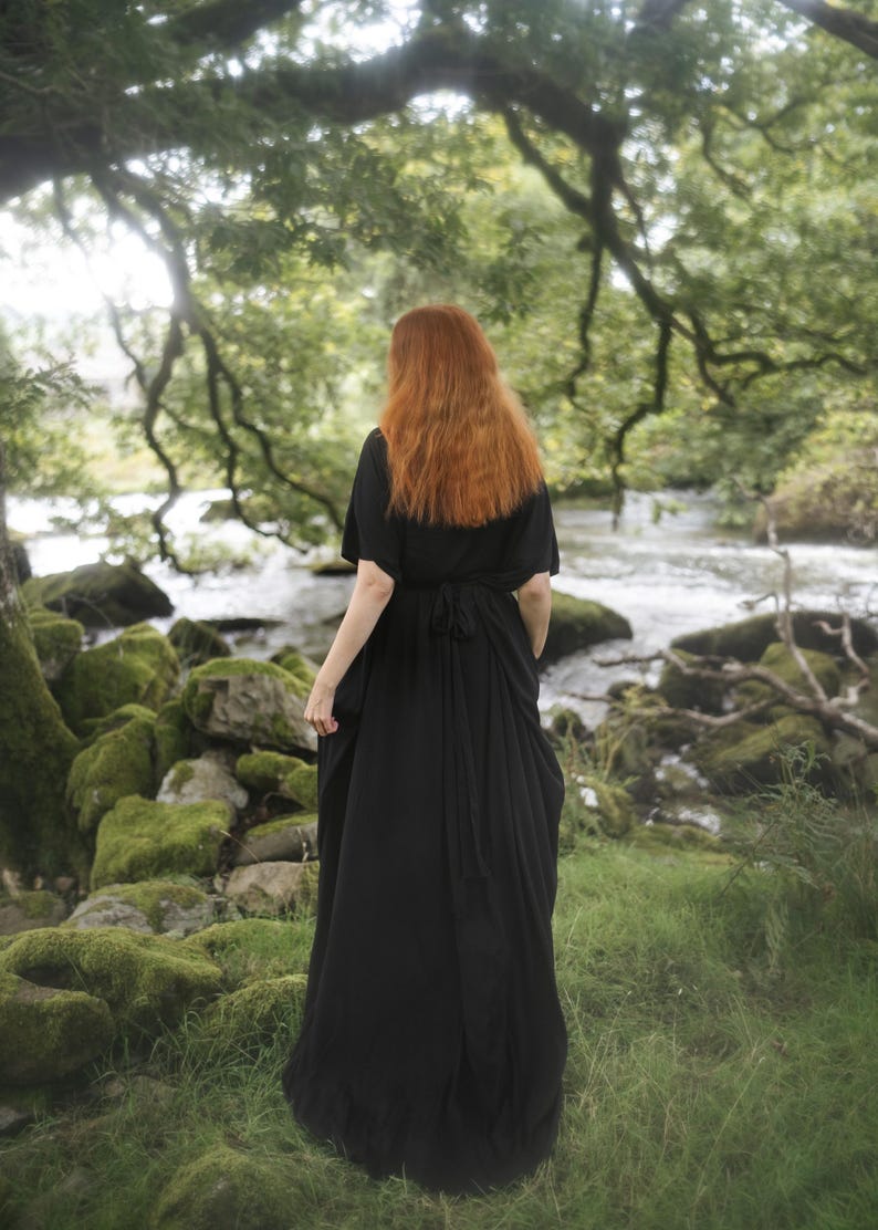 Witch Dress "nyx" Chiton Medieval - Etsy