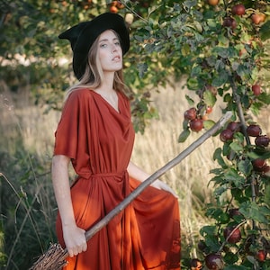 Witch Dress "hestia" Chiton - Etsy