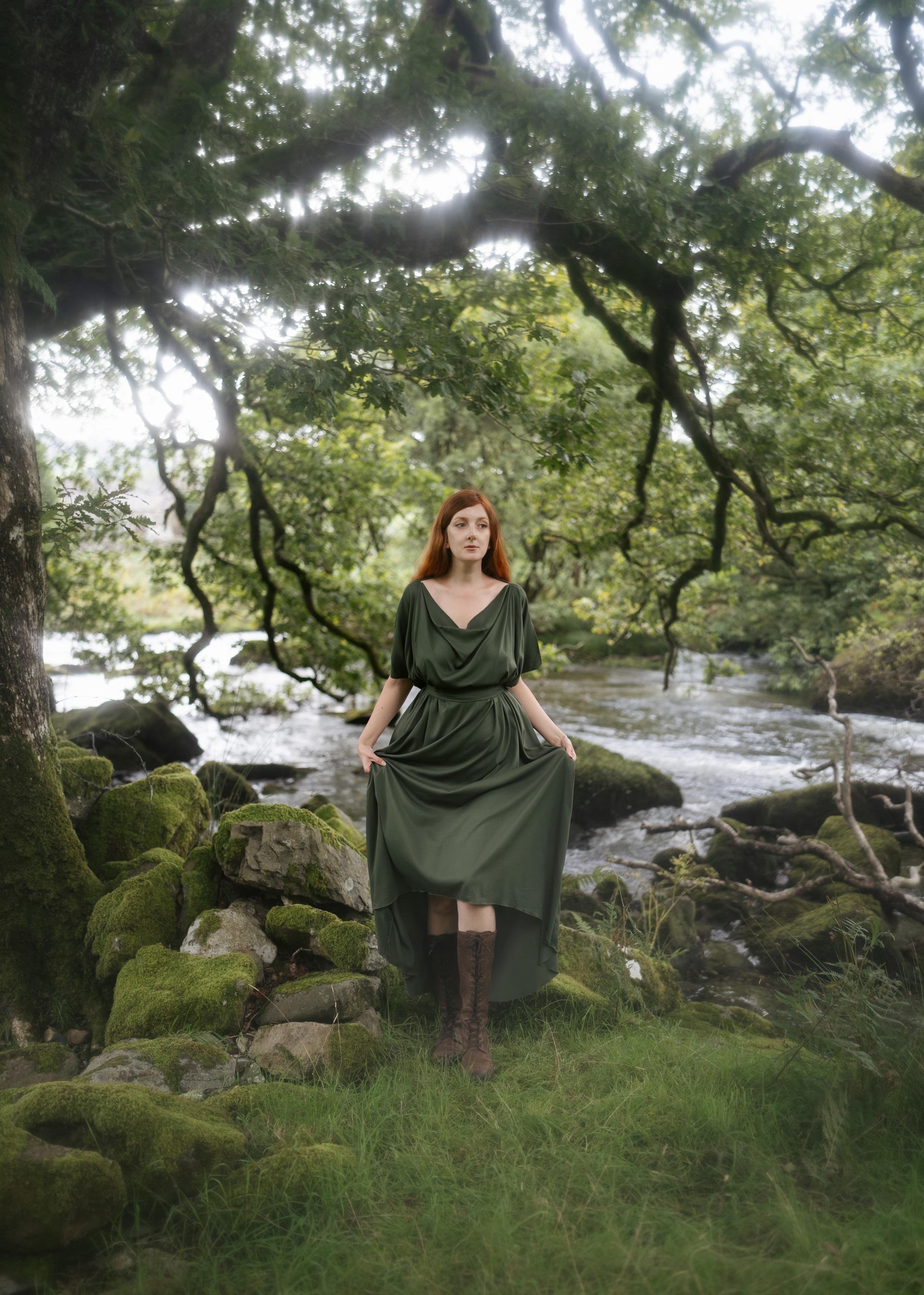 Witch Dress "gaia" Chiton - Etsy