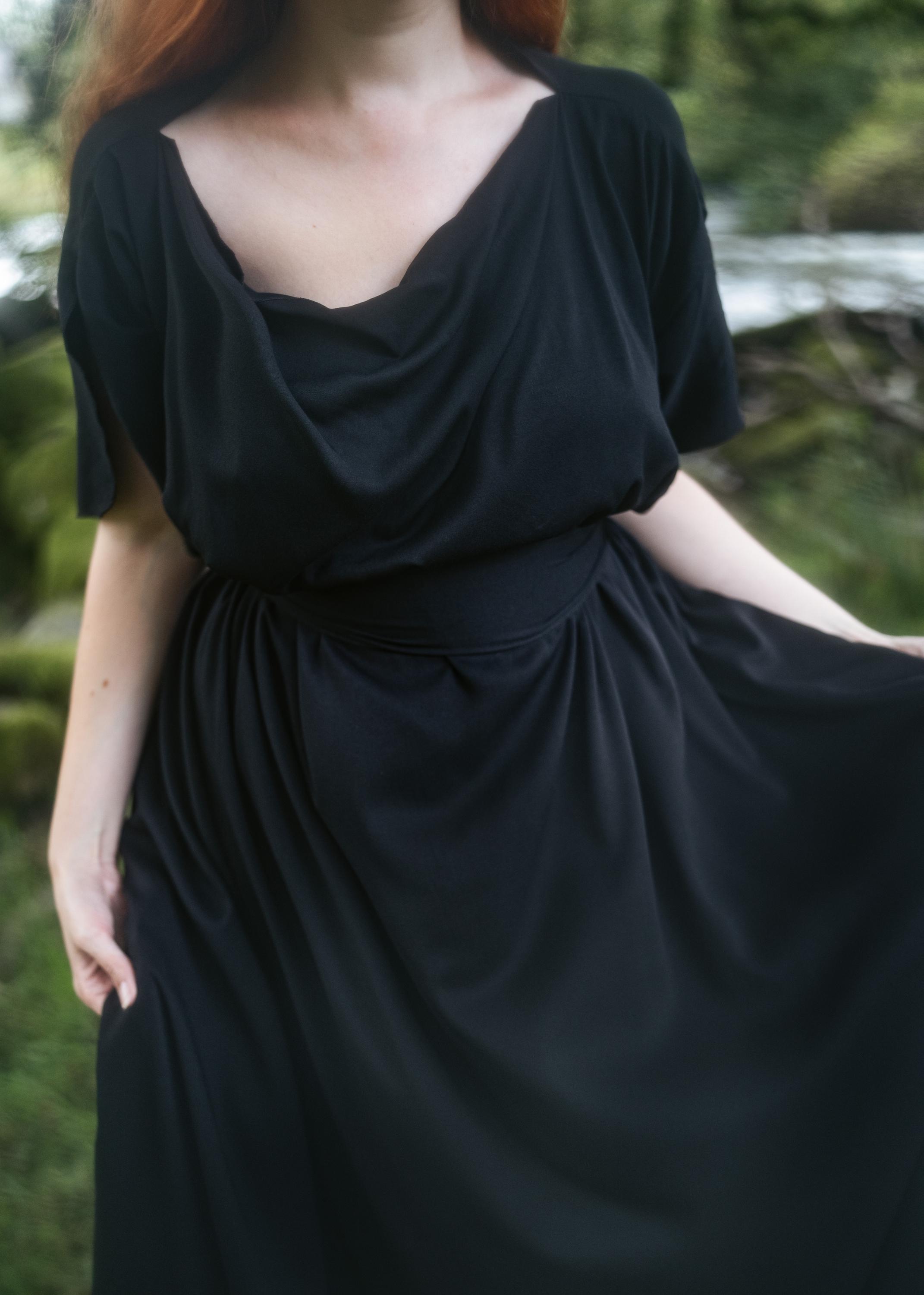 Witch Dress "nyx" Chiton Medieval - Etsy