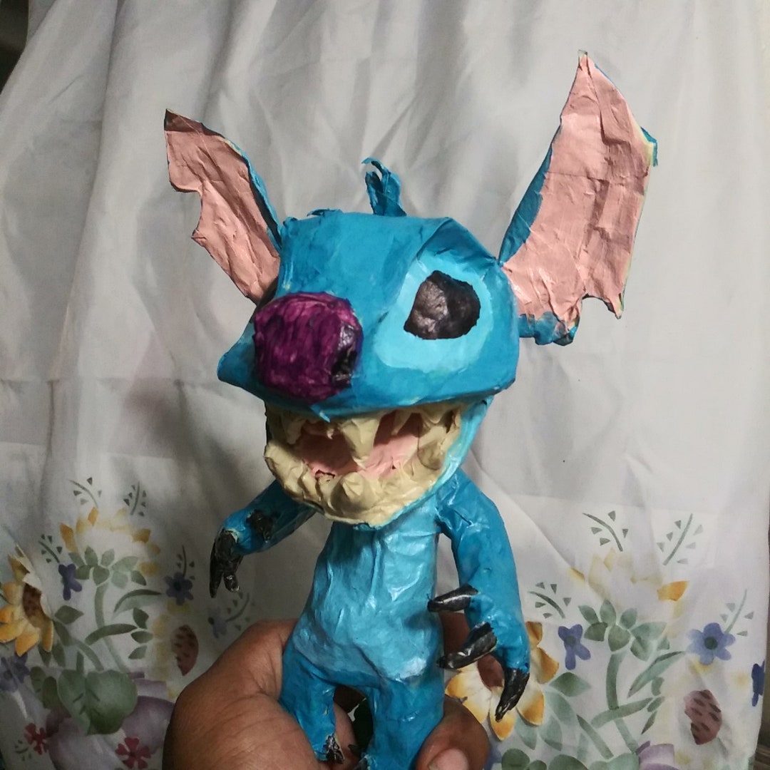 Handmade Masking Tape Stitch From Lilo and Stitch the Movie. - Etsy