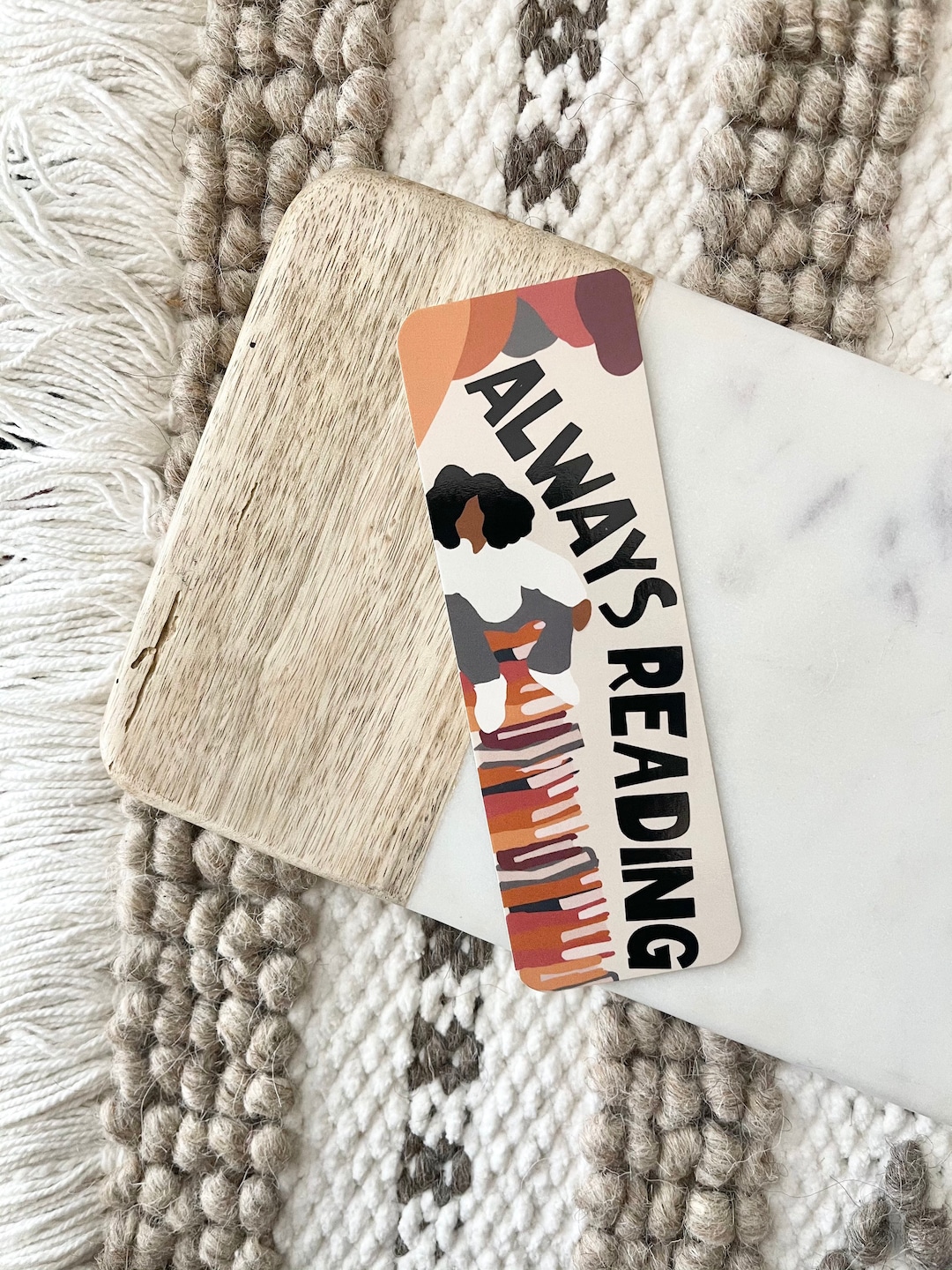 Always Reading Bookmark| Black Girl Magic Bookmarks / Black Woman ...