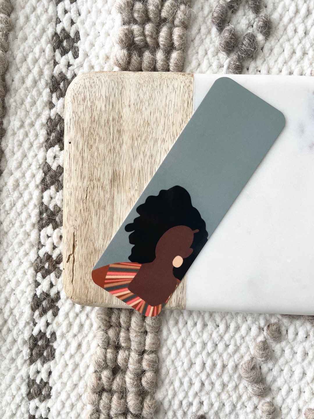 Black Women Bookmarks|for Book Lovers|illustration Bookmarks|african ...