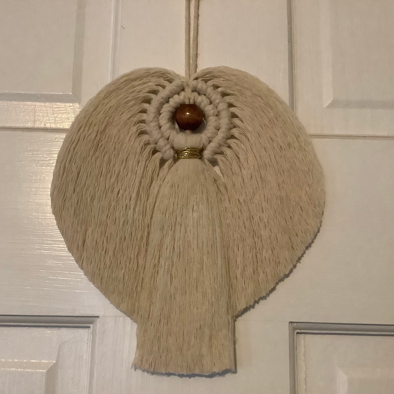 Angel DIY Craft Kit - Make Two Boho Angels - Macrame Ornament Craft Kit ...