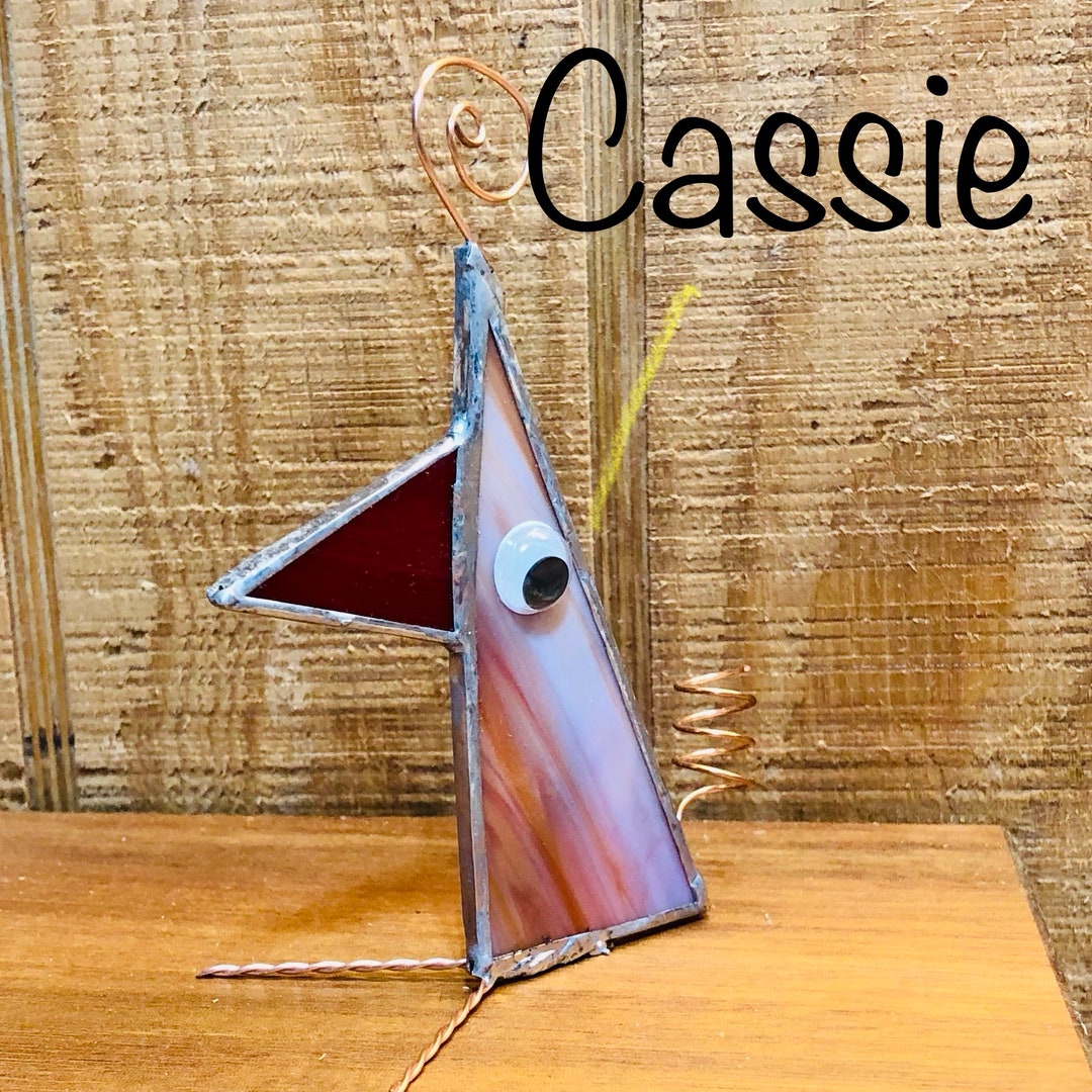 Stained Glass Suncatcher Scrappy Bird Cassie a Stained Glass Scrappy ...