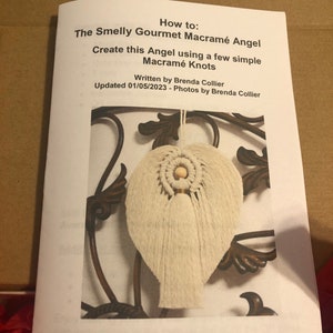 Angel DIY Craft Kit - Make Two Boho Angels - Macrame Ornament Craft Kit ...