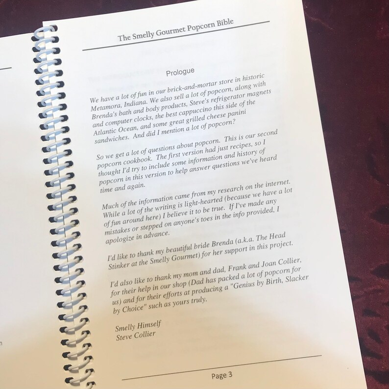 The Popcorn Bible Popcorn History and Cookbook | Etsy