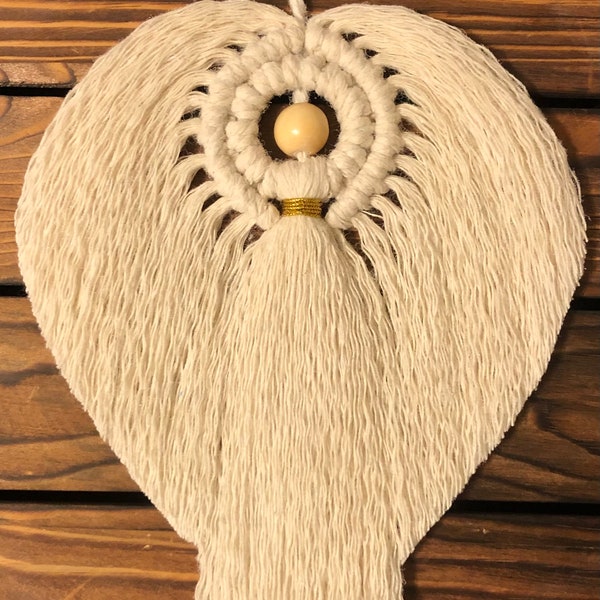Macrame Angel - Etsy