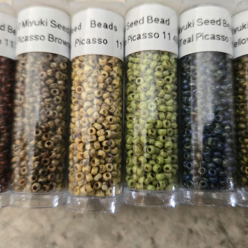 Picasso Seed Beads - Etsy