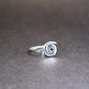 Spiral Ring, Sterling Silver Spiral Ring, Statement Ring, Handmade Ring ...