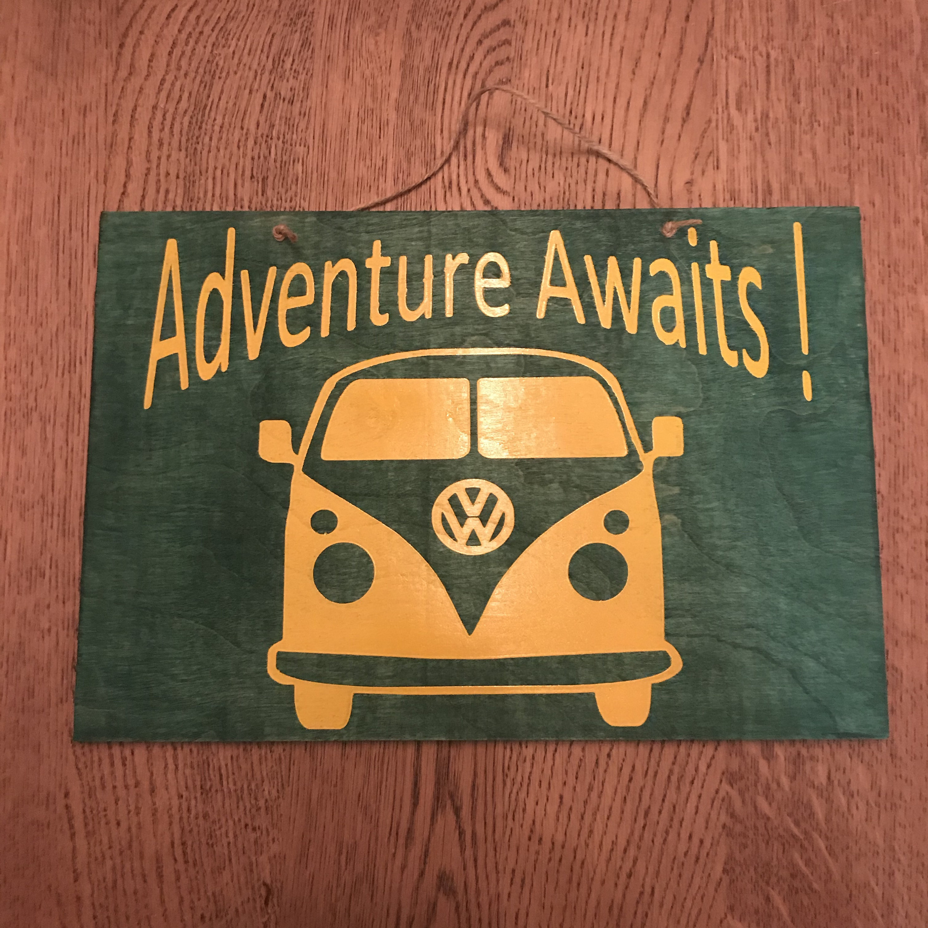 Fun VW Bus adventure Awaits Made Wall Art on - Etsy