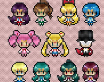 Sailor Moon Pattern | Etsy