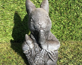 Peter Rabbit Garden Statue - Etsy UK
