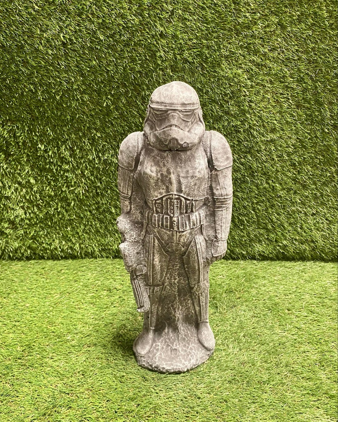Large Tall Stormtrooper Star Wars Concrete Garden Sculpture Lawn ...