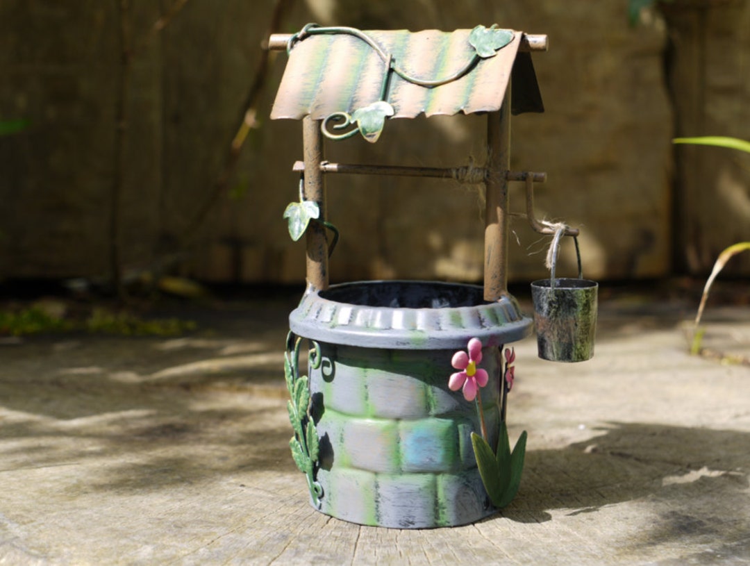 Fairy Wishing Well Mystical Fairy Tale Realm Garden Outdoor - Etsy