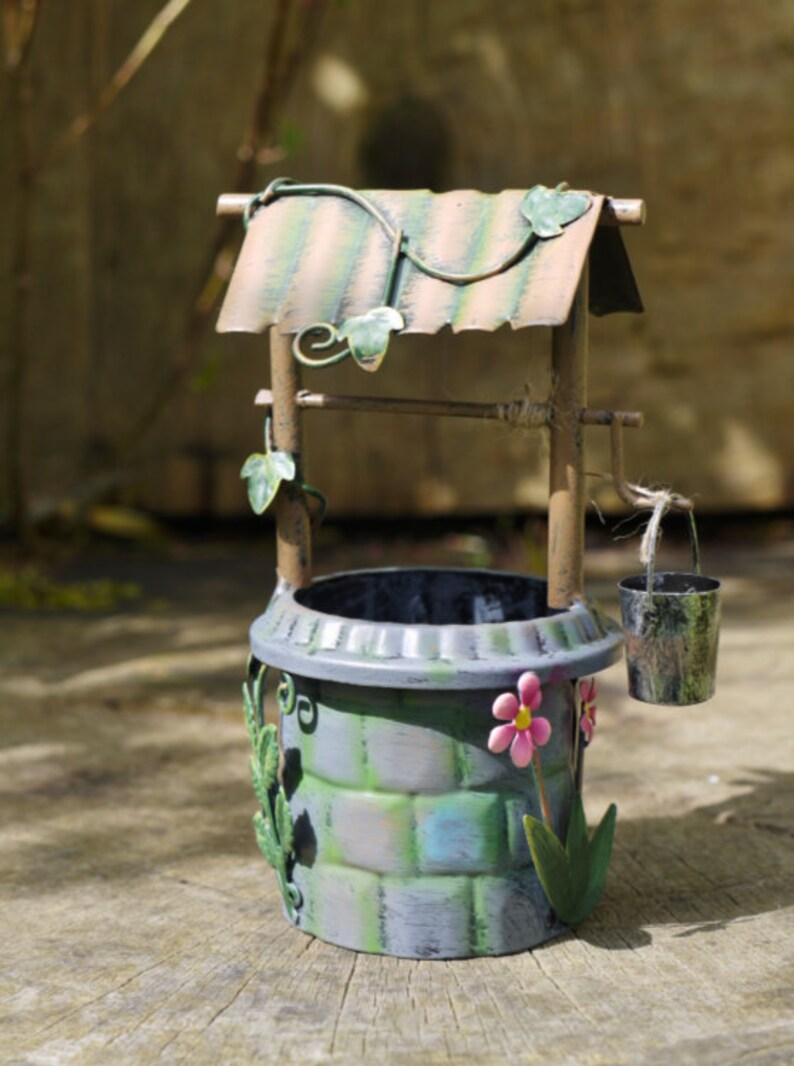 Fairy Wishing Well Mystical Fairy Tale Realm Garden Outdoor - Etsy