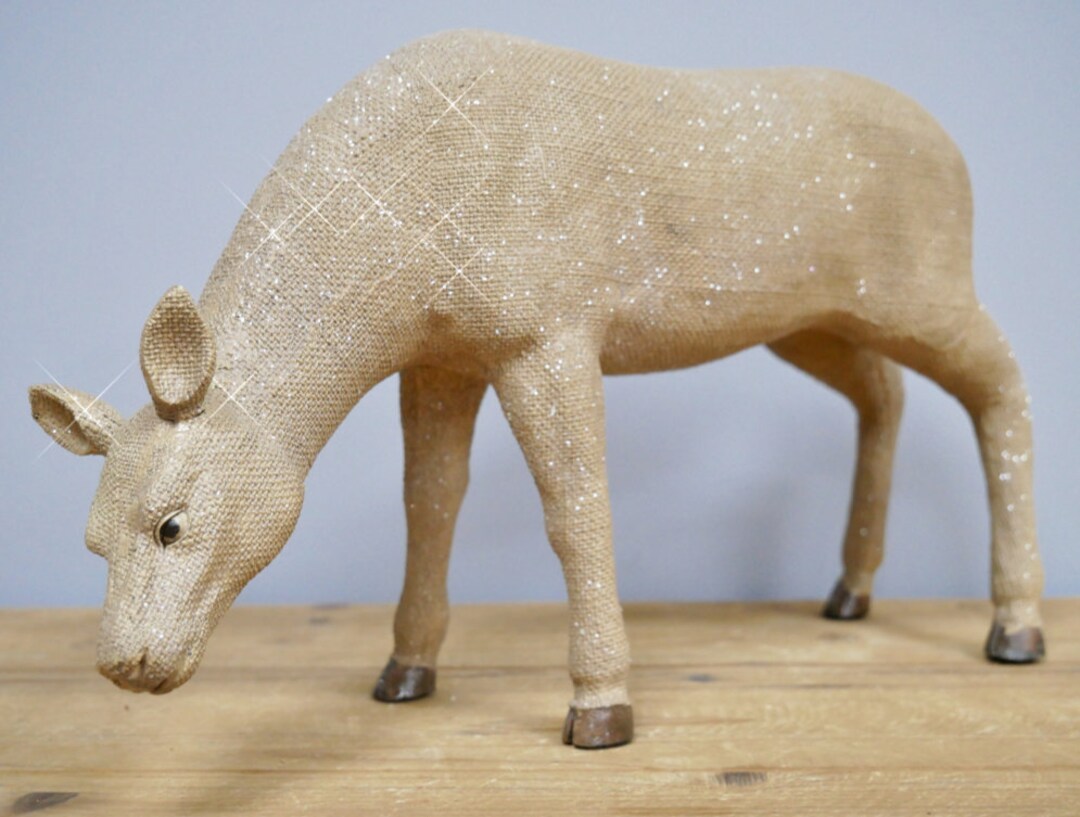 Deer Reindeer Home Decorative Ornament Sculpture Christmas Festive ...