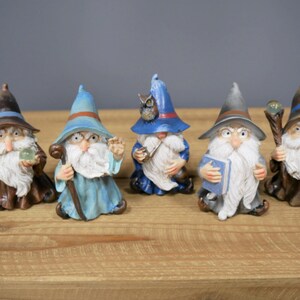 Set of 5 Wizards Fantasy Magic Theme Home Decoration Gift Idea Family ...