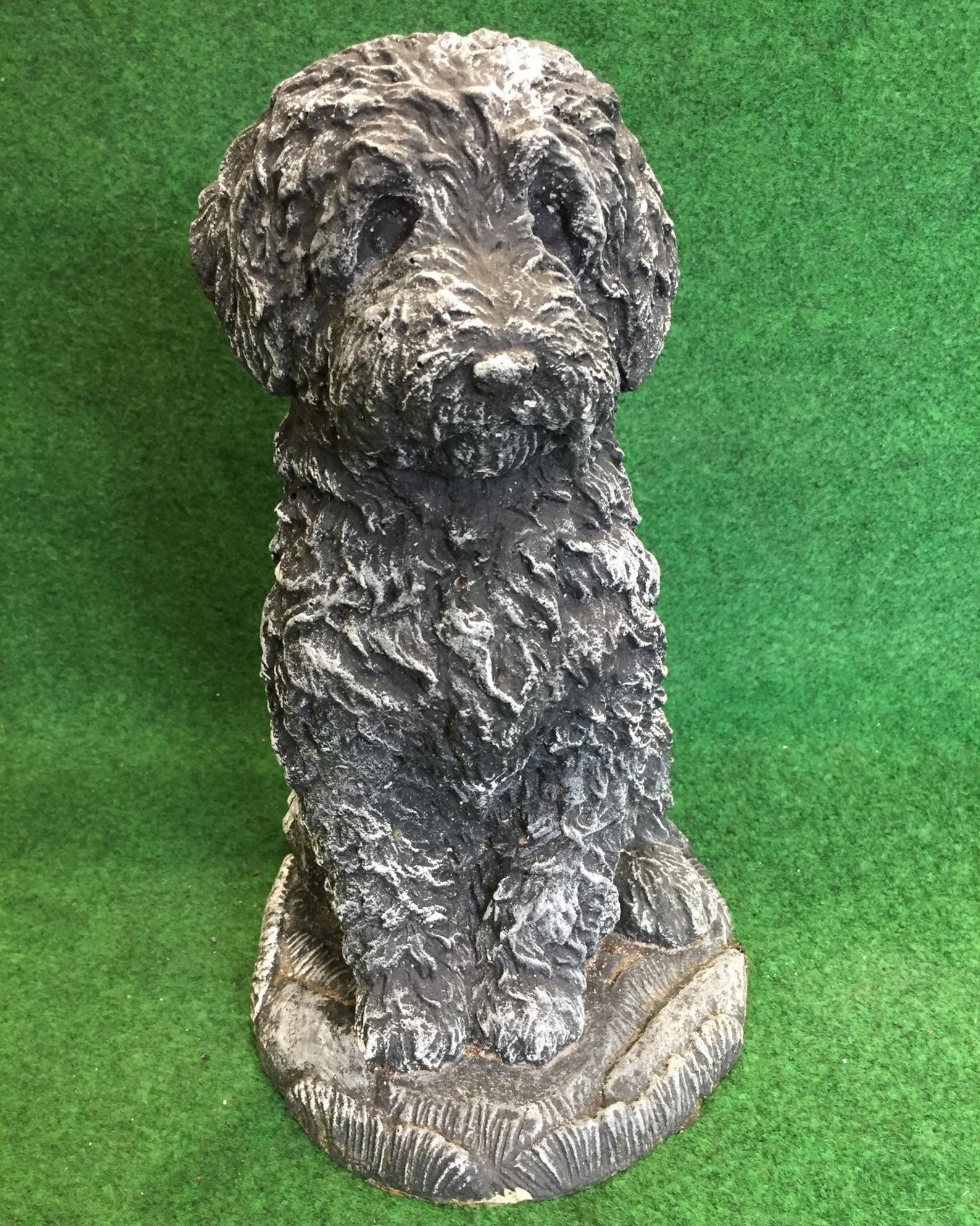Large Cockapoo Concrete Ornament Dog Sculpture Frost Protected - Etsy UK