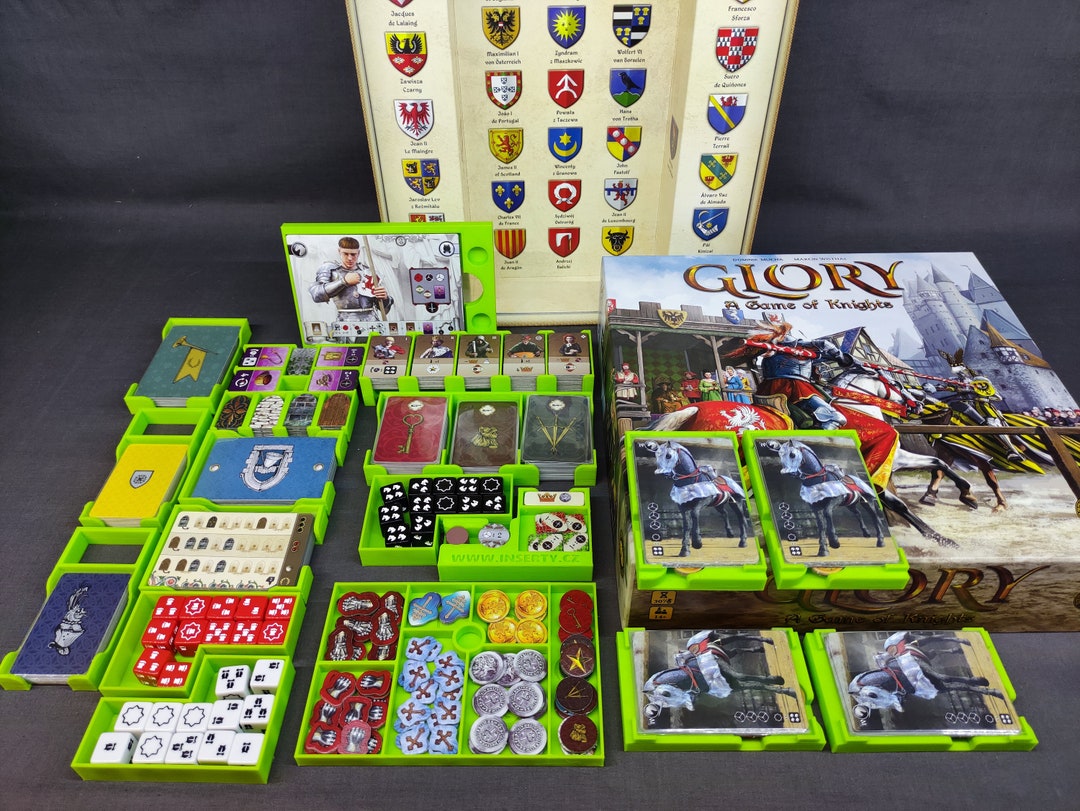 Inlay: Glory A Game of Knights - Etsy