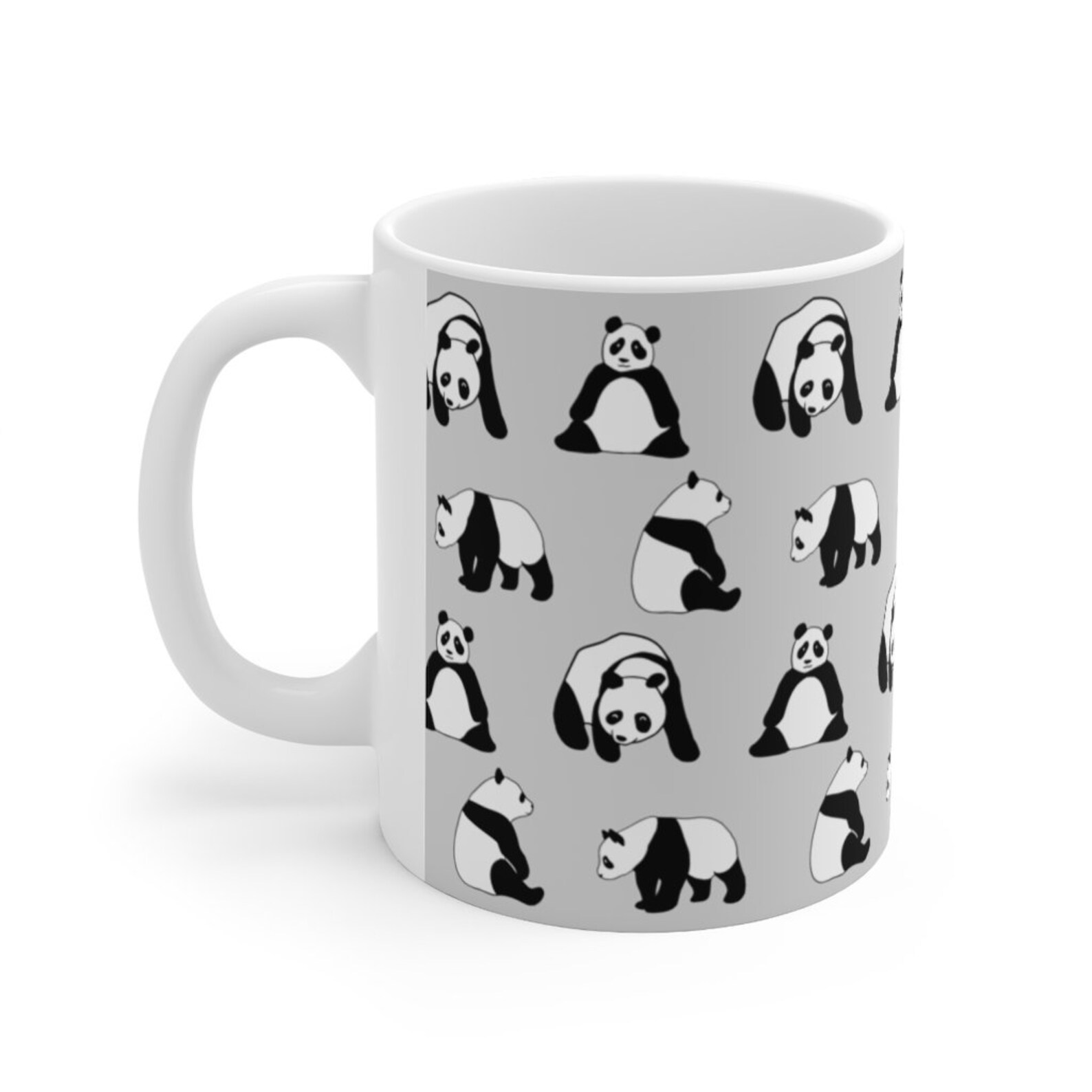 Panda Bear Coffee Mug | Ceramic Coffee Mug | 11 Oz Mug | Gift for Panda ...