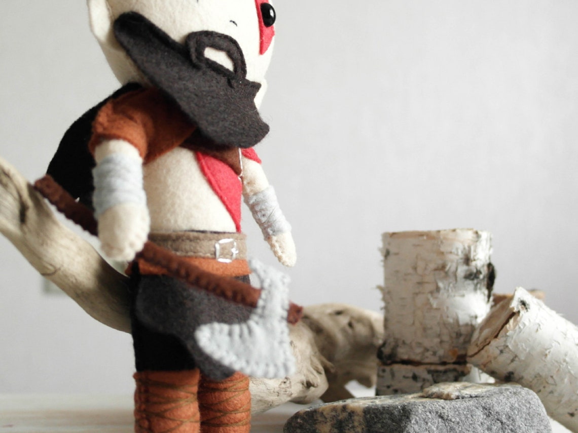PDF Kratos Doll Pattern / Felt Easy Sewing Pattern / God of - Etsy
