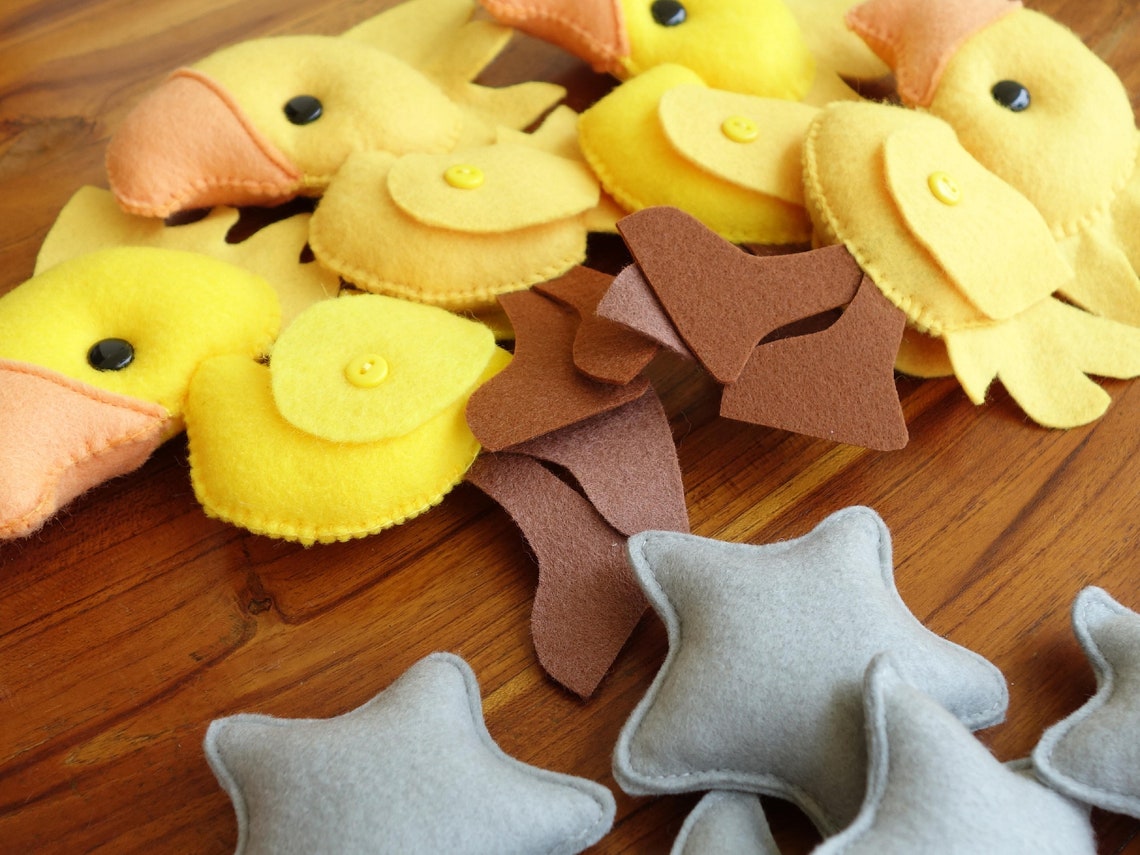 PDF Chocobo Doll Pattern / Riding Bird Felt Easy Sewing - Etsy