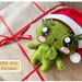 Christmas PDF Pattern Felt Grinch / Felt Green Grinch Sewing Pattern ...