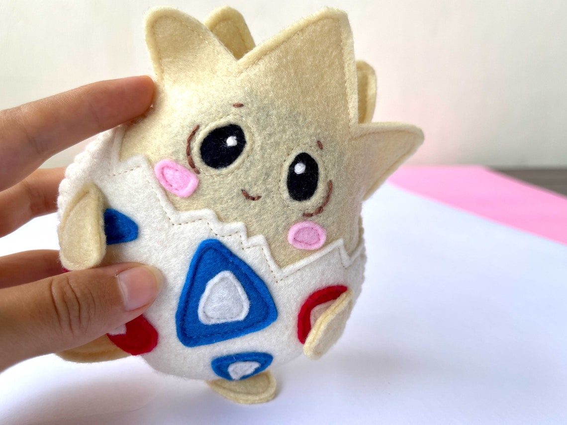 PDF Togepi Toy Pattern / Felt Easy Sewing Pattern / Pokemon - Etsy
