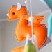 PDF Dragons Baby Mobile Pattern / Mythological Felt Banner DIY Pattern ...