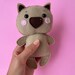 Wombat PDF Felt Toy Pattern / Felt Easy Sewing Doll Pattern / Cute ...