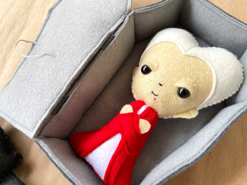 PDF Count Dracula Felt Pattern / Halloween Soft Toy Pattern / - Etsy