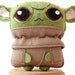 PDF Porg and Baby Yoda Felt Toy Pattern / Star Wars Felt Pattern Pdf ...