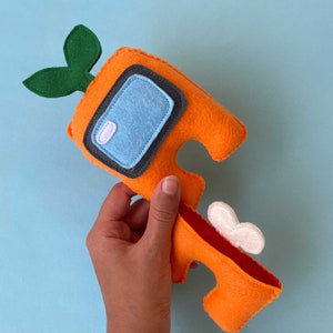 PDF Among Us Toy Pattern Set 2 in 1 / Felt Easy Sewing Pattern / Soft ...