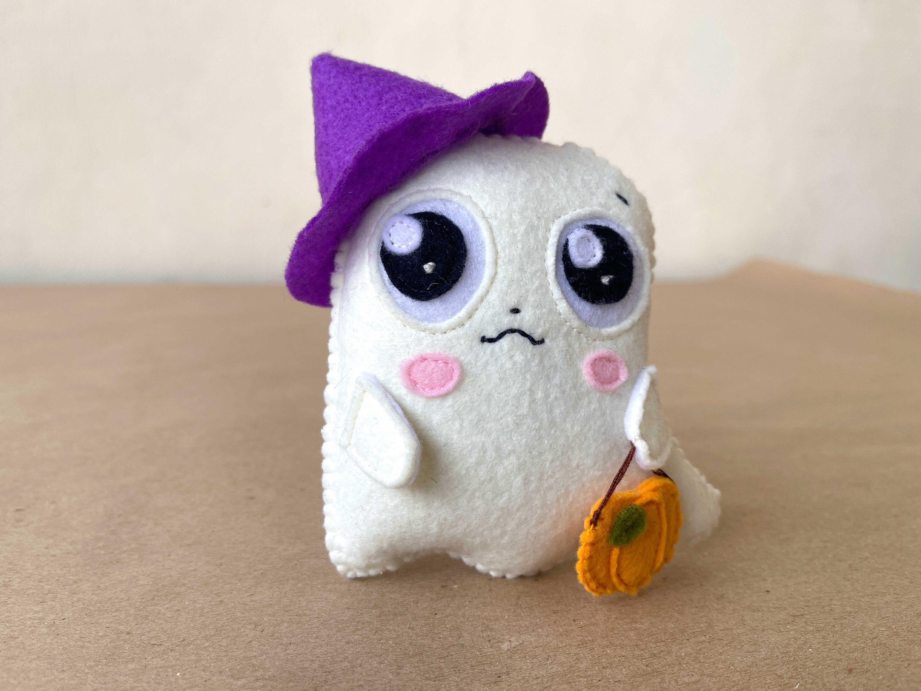PDF Ghost Felt Sewing Pattern / Halloween Soft Felt Toy - Etsy