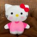 PDF Kawaii Kitty Pattern / Felt Kitty DIY Pattern / Pink Cat Soft Toy ...