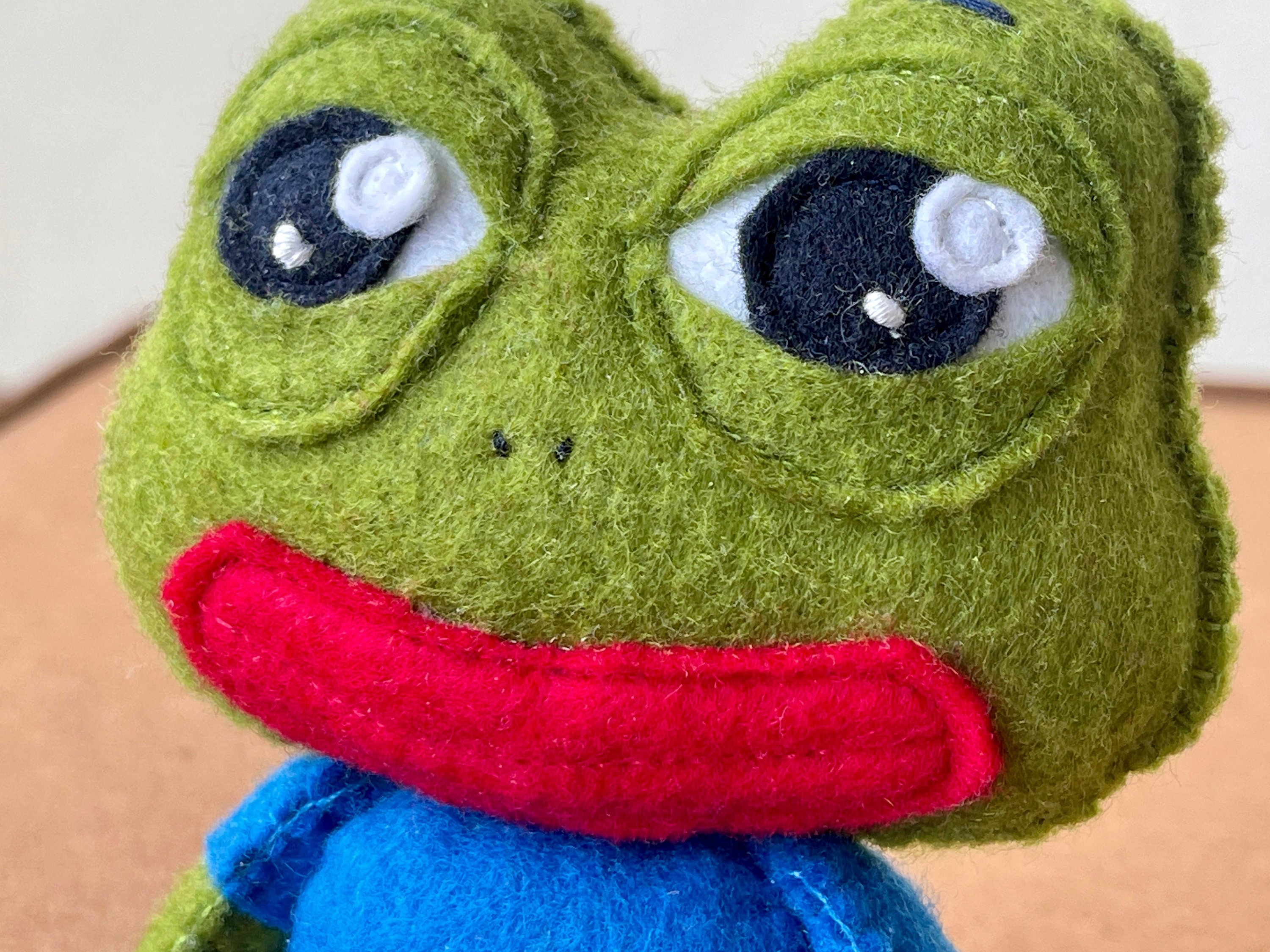PDF Pepe the Frog Doll Pattern / Felt Easy Sewing Pattern / - Etsy
