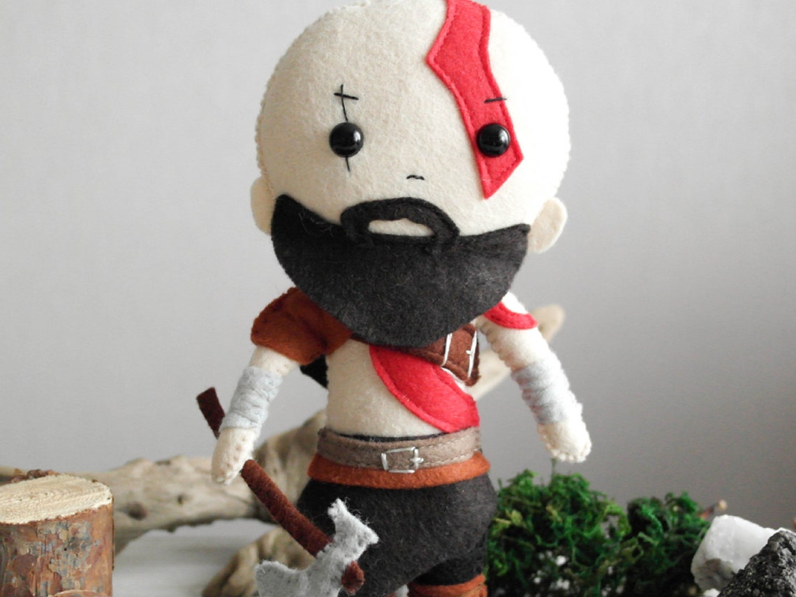 PDF Kratos Doll Pattern / Felt Easy Sewing Pattern / God of - Etsy