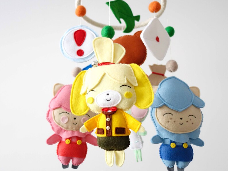 PDF Animal Crossing Baby Mobile Pattern / DIY Isabelle Tom - Etsy