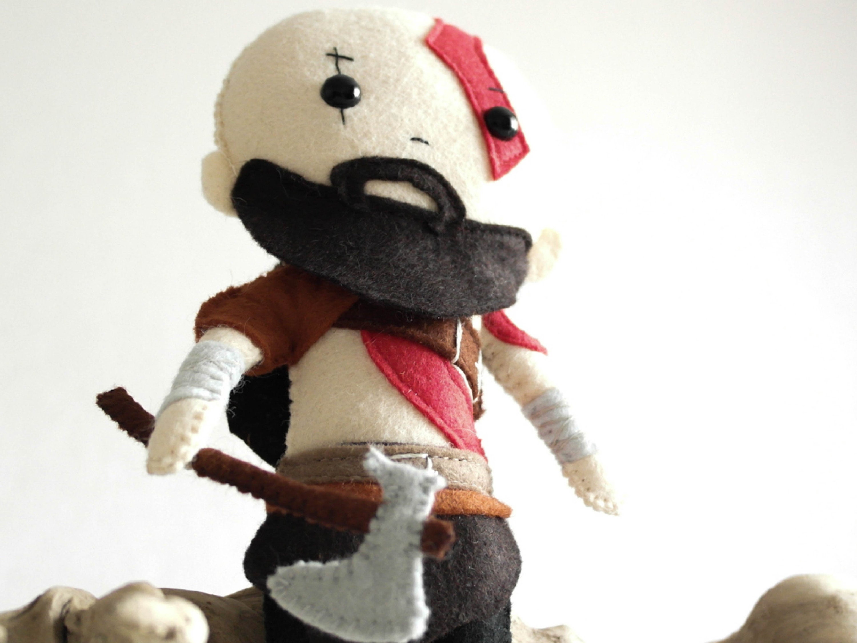 PDF Kratos Doll Pattern / Felt Easy Sewing Pattern / God of - Etsy