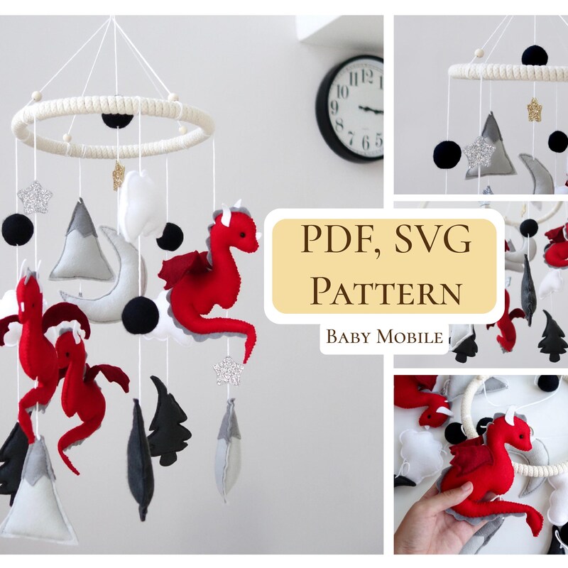 Baby Mobile Pattern - Etsy